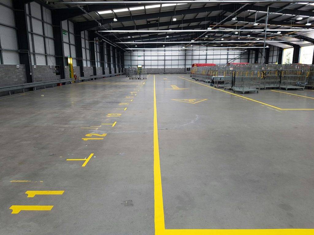 Indoor Markings | Anglo Liners